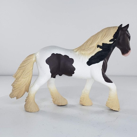 schleich | Toys | Schleich Tinker Stallion Gypsy Vanner Pinto Horse ...